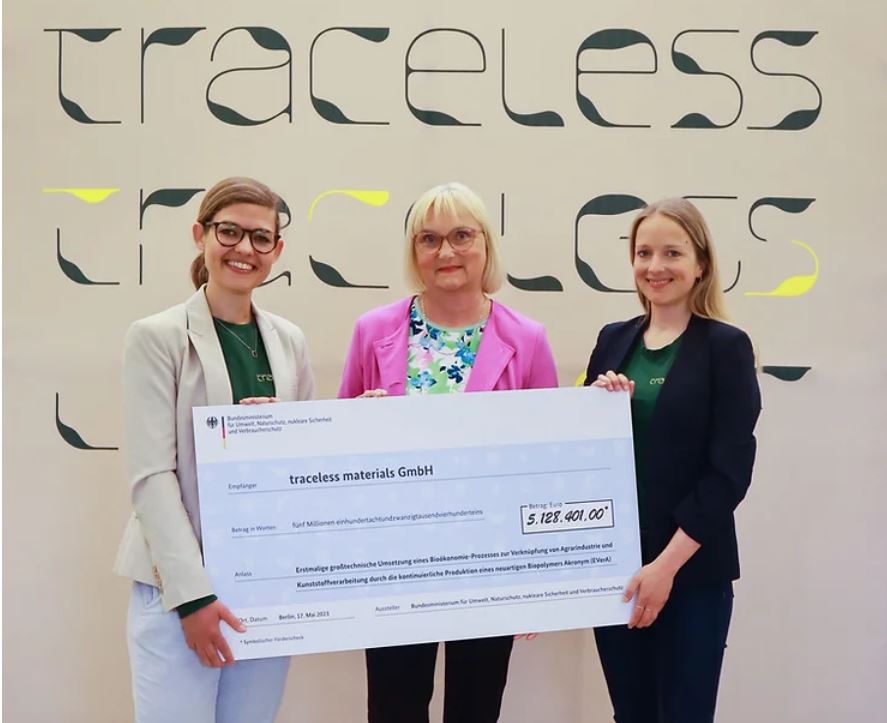 Bioökonomie Startup traceless erhält Millionenförderung des ...